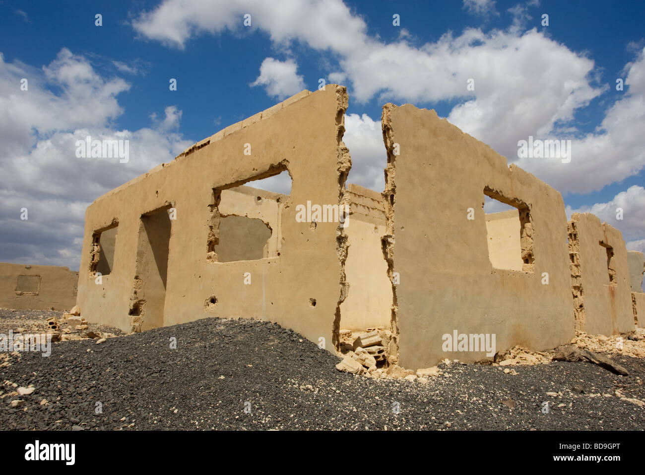 ruined building, As Safawi, Jordan Stock Photo - Alamy
