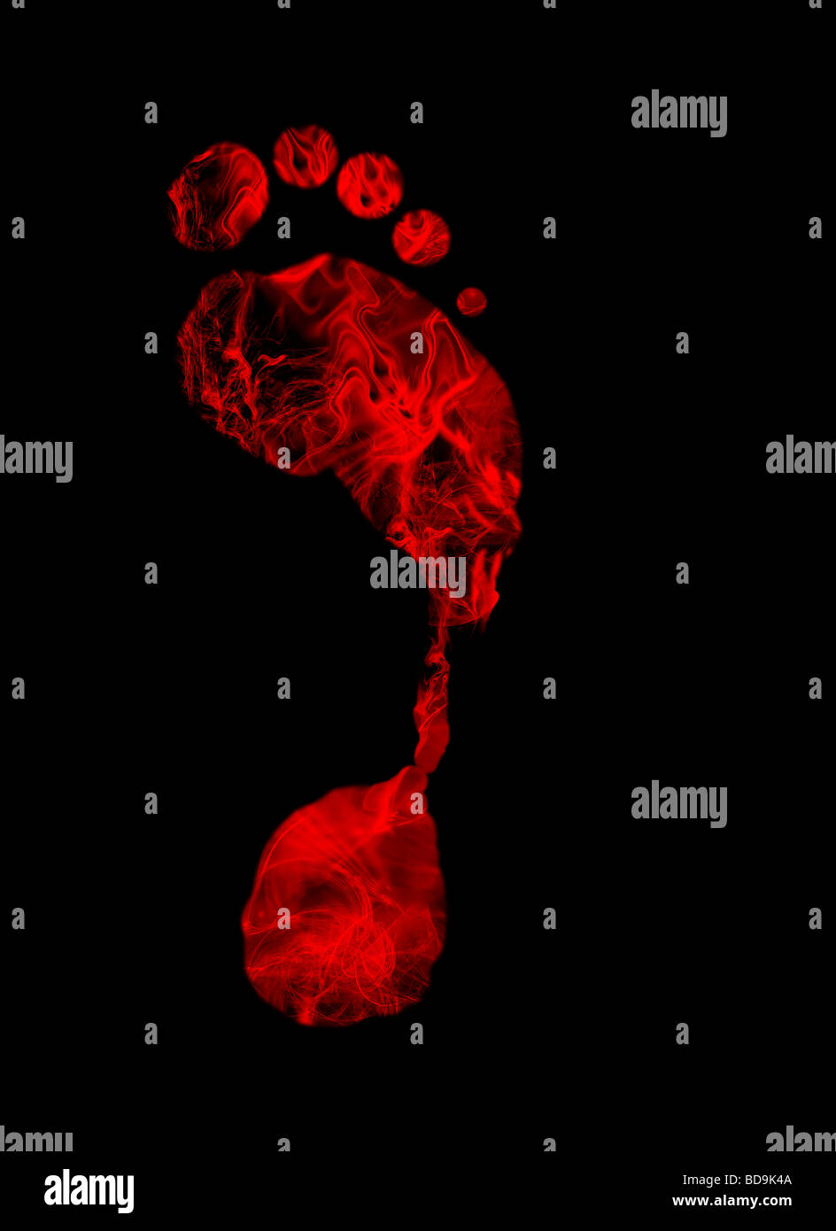 Foot print hi-res stock photography and images - Alamy