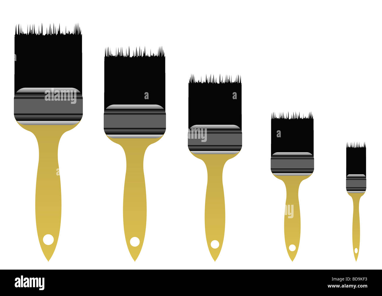 Paintbrush effect hi-res stock photography and images - Alamy