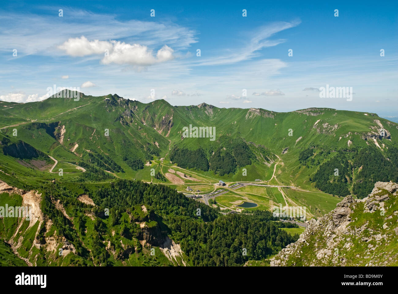 The Puy de Sancy Auvergne France Stock Photo - Alamy