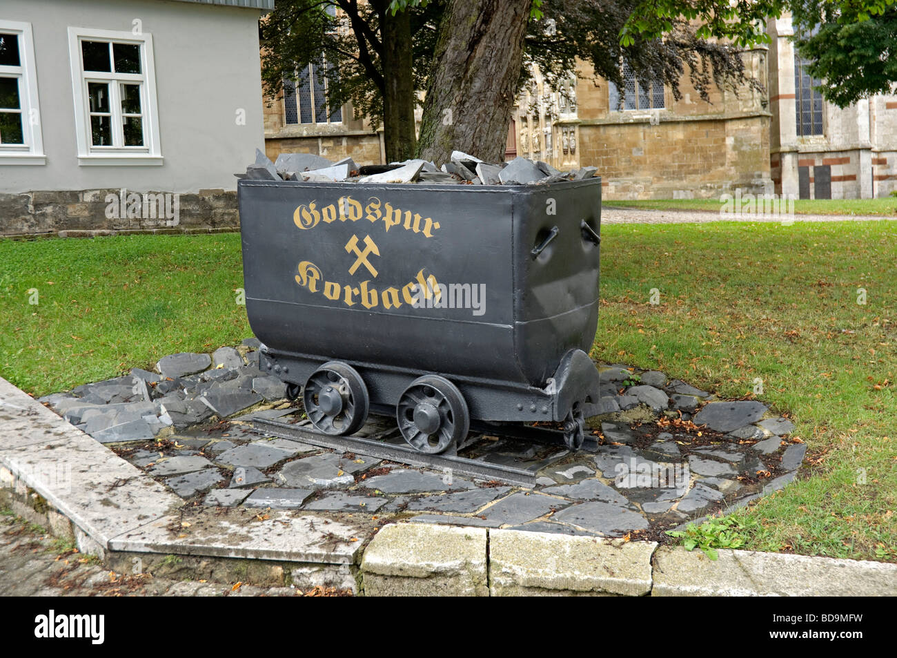 Old mining truck at Korbach, Hesse, Germany Stock Photo - Alamy