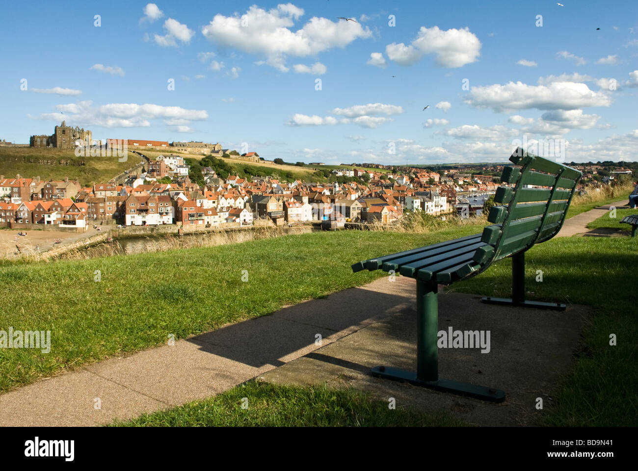 Whitby east cliff scenic view hi-res stock photography and images - Alamy