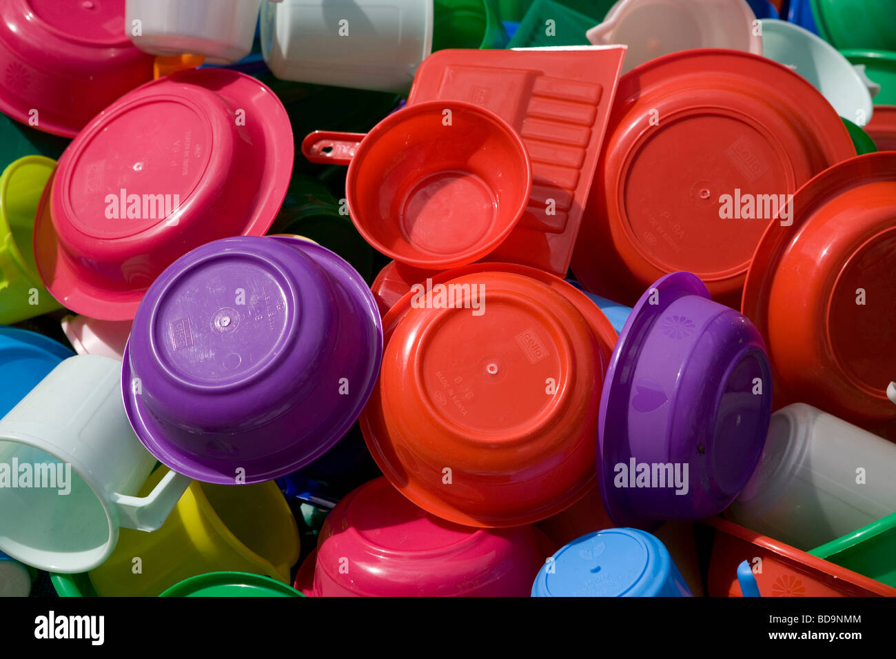 Lots of plastic containers hi-res stock photography and images - Alamy