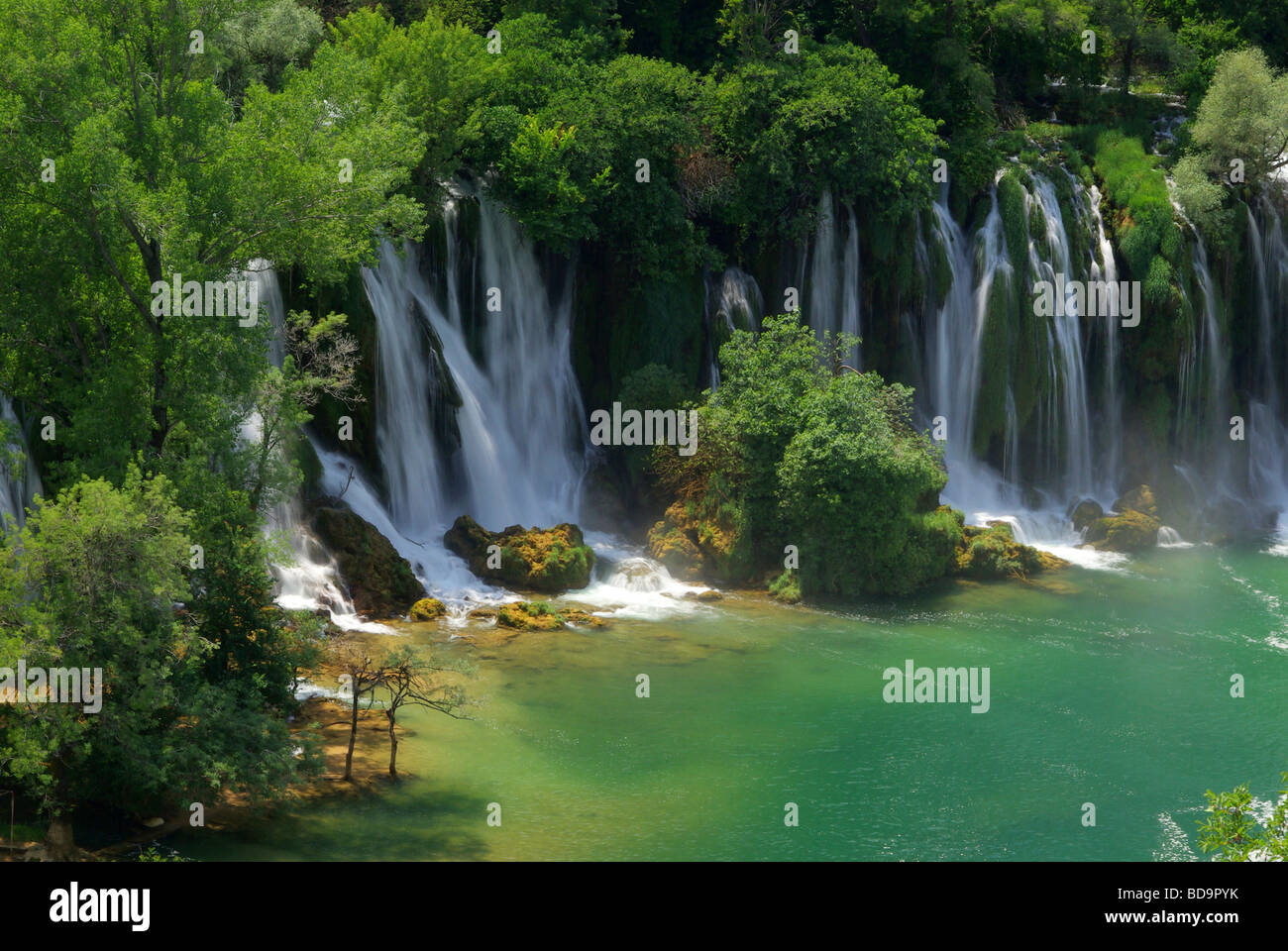 Kravica Wasserfälle Kravica waterfall 16 Stock Photo - Alamy
