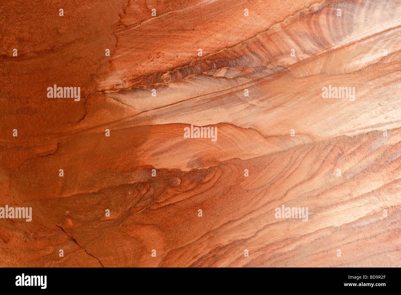 Petra sandstone, Jordan Stock Photo - Alamy