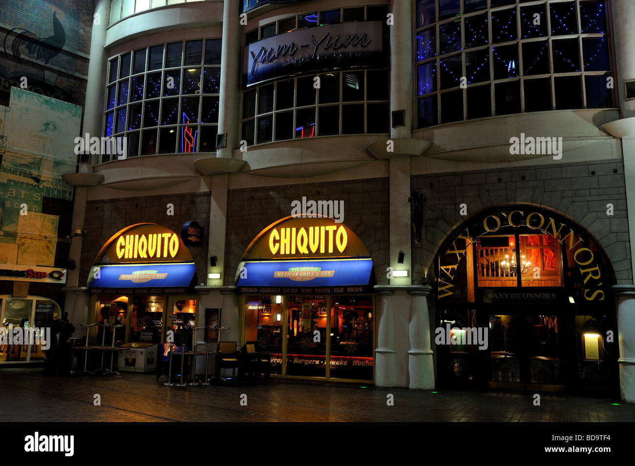 Inside the Manchester Printworks Stock Photo - Alamy
