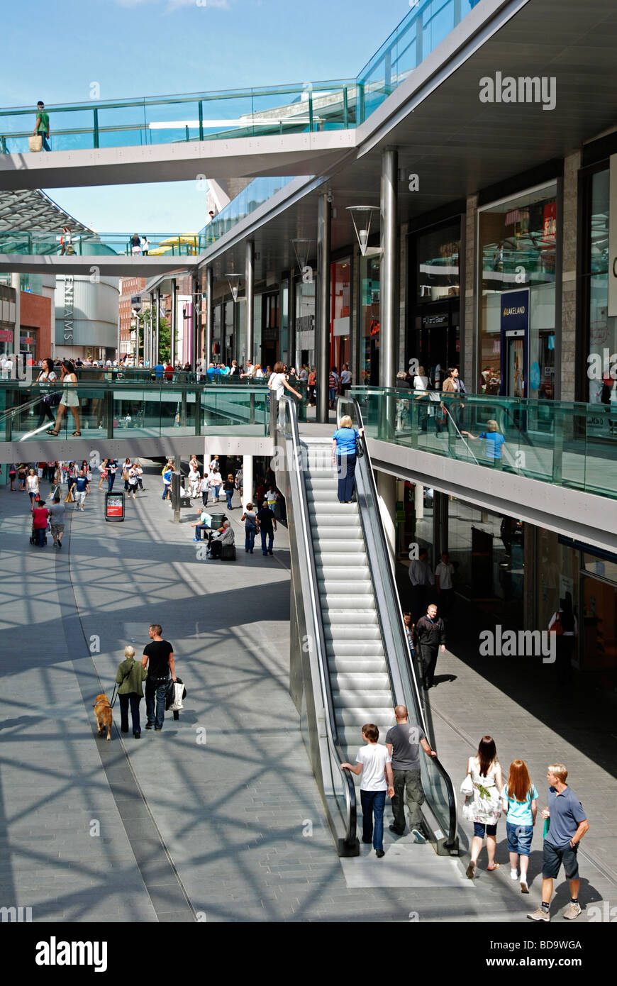 " liverpool one " the new shopping centre in liverpool,england,uk Stock ...