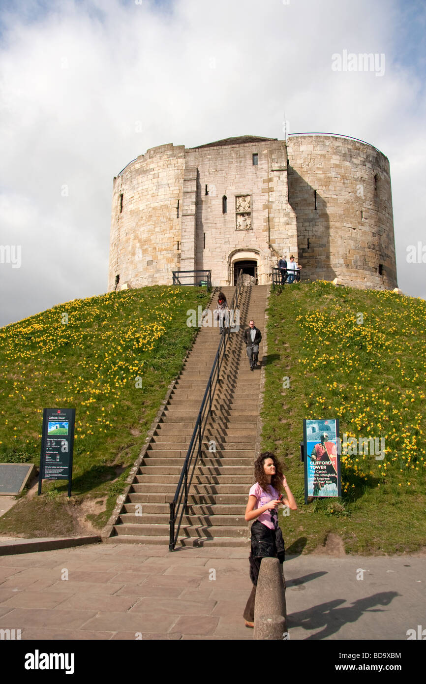 York Castle, York, Yorkshire, England, Uk Stock Photo - Alamy