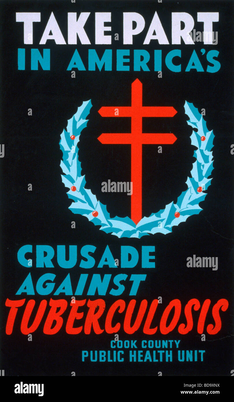 1940s tuberculosis poster hi-res stock photography and images - Alamy
