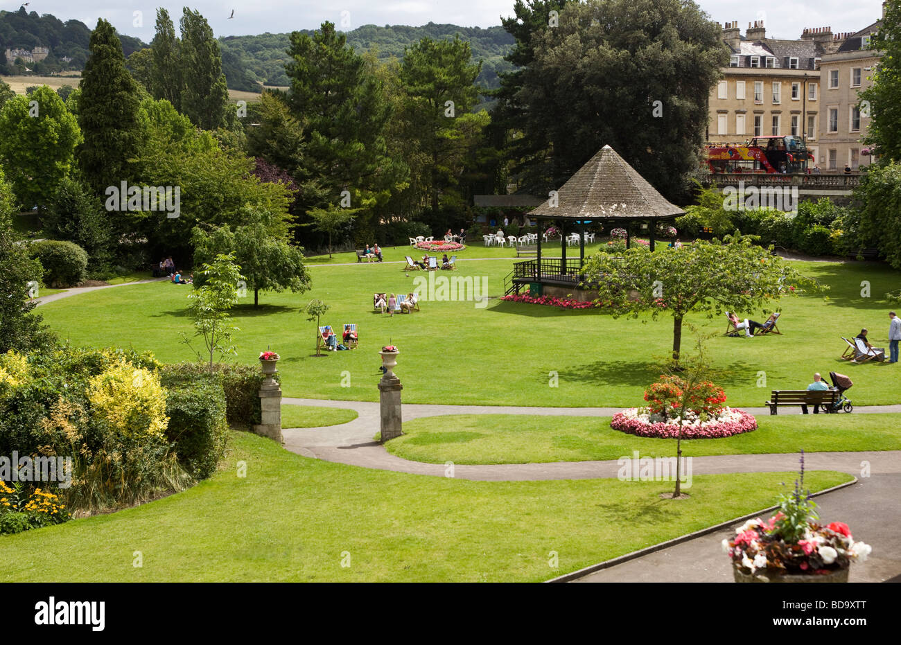 Parade Gardens Bath Stock Photo - Alamy