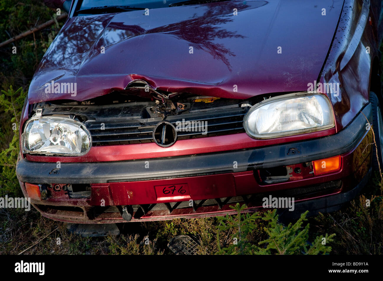 Volkswagen Damage Stock Photos & Volkswagen Damage Stock Images - Alamy