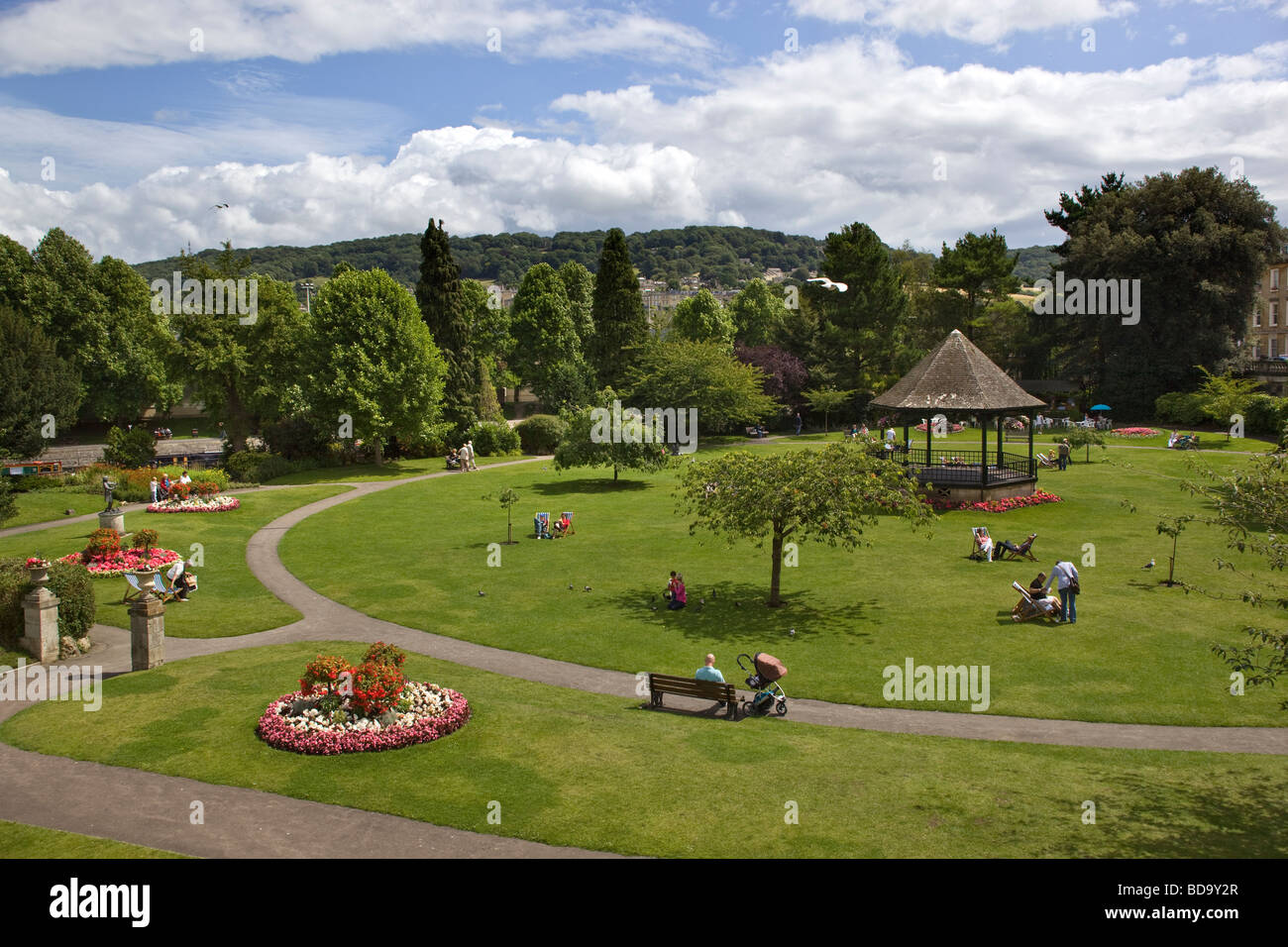 Parade Gardens Bath Stock Photo - Alamy