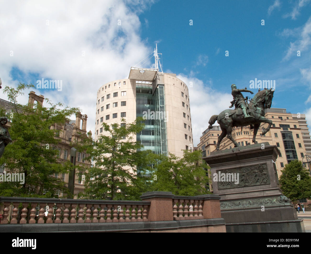 City Square, office buildings in Leeds, West Yorkshire, England, UK ...