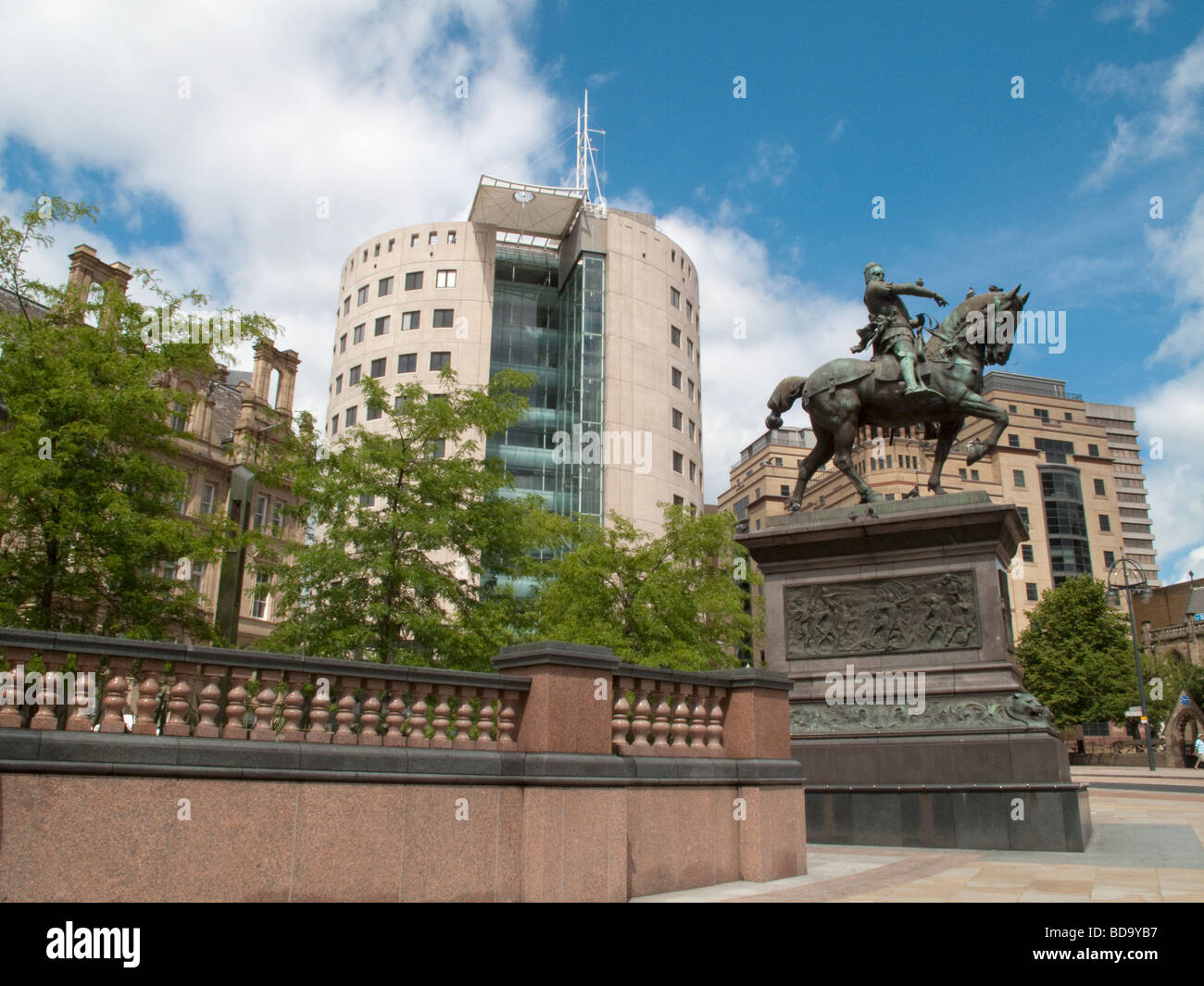 City Square, office buildings in Leeds, West Yorkshire, England, UK ...