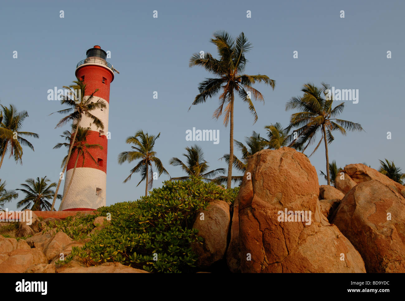 Lighthouse in Kerala, South India Stock Photo - Alamy