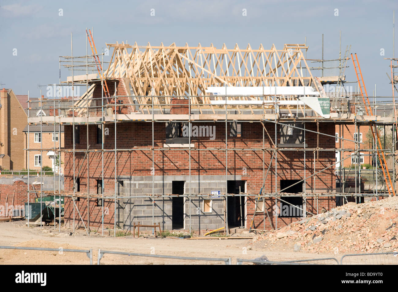 Stopped building site hi-res stock photography and images - Alamy