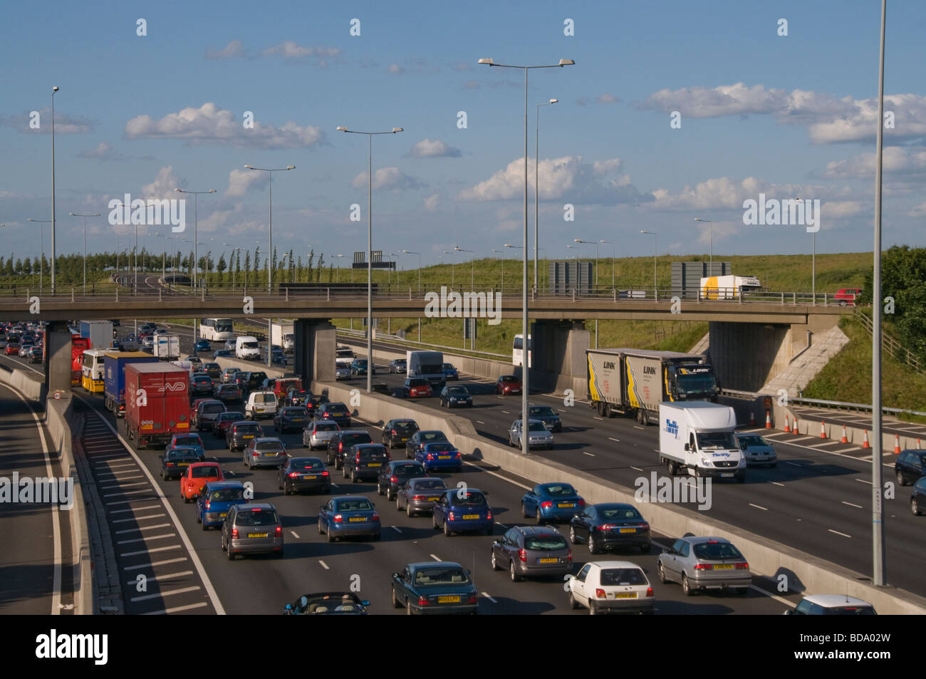 Motorway traffic jam m4 hi-res stock photography and images - Alamy