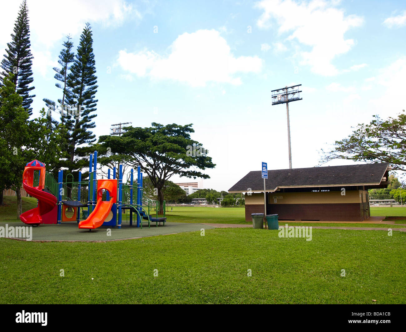 Community park playground kids children hi-res stock photography and ...