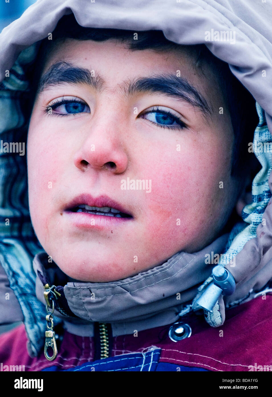 portrait of turkish child in Ankara street Stock Photo - Alamy