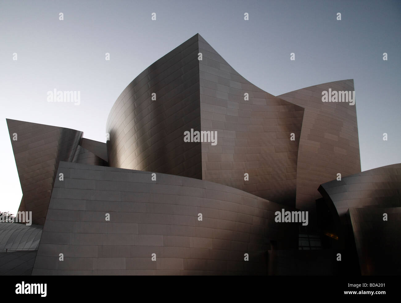 Disney Hall side view Stock Photo - Alamy