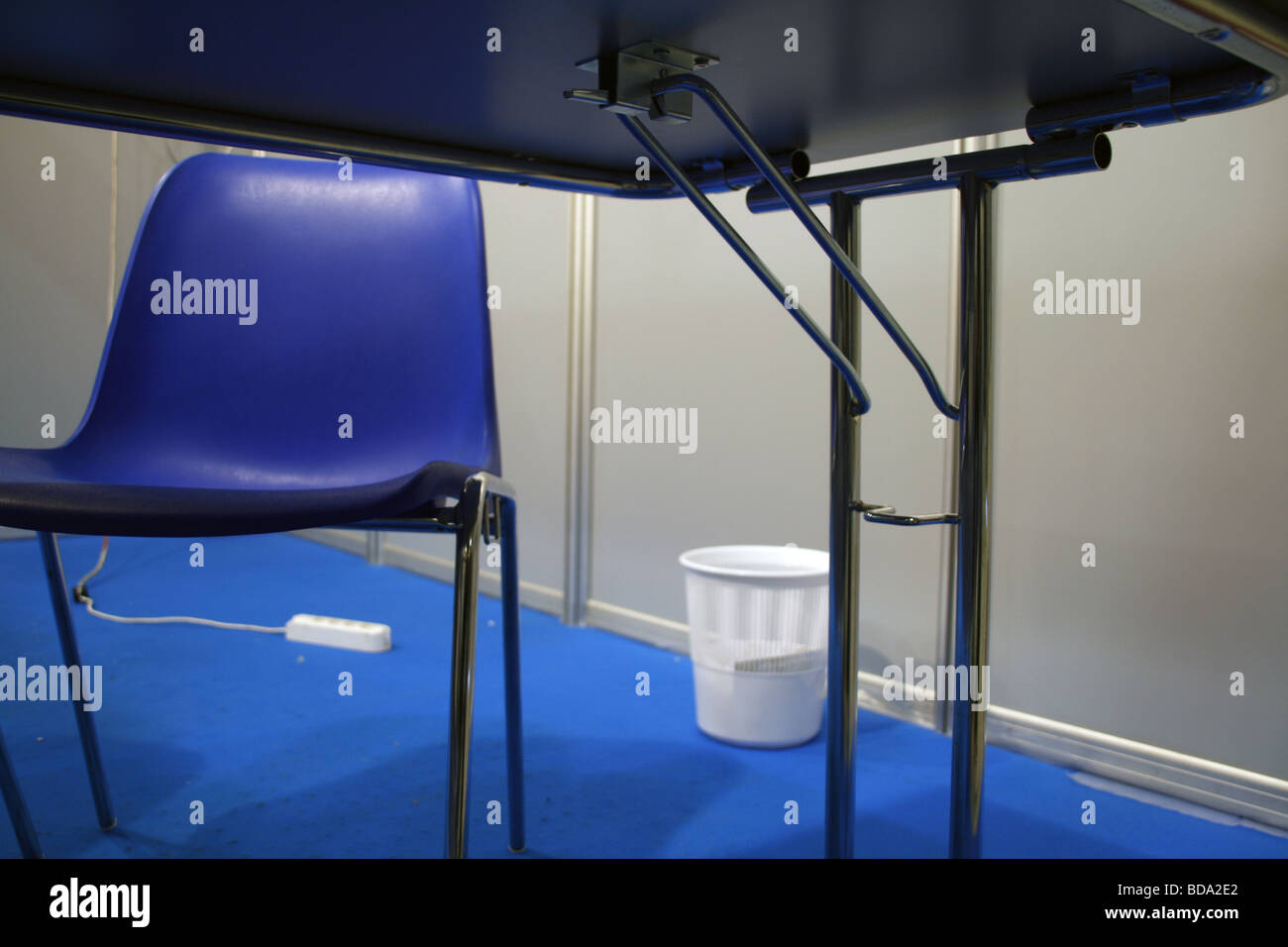 empty office type space at trade show event Stock Photo - Alamy