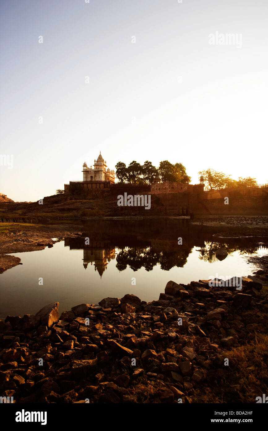 Temple at lakeside, Jodhpur, Rajasthan, India Stock Photo - Alamy