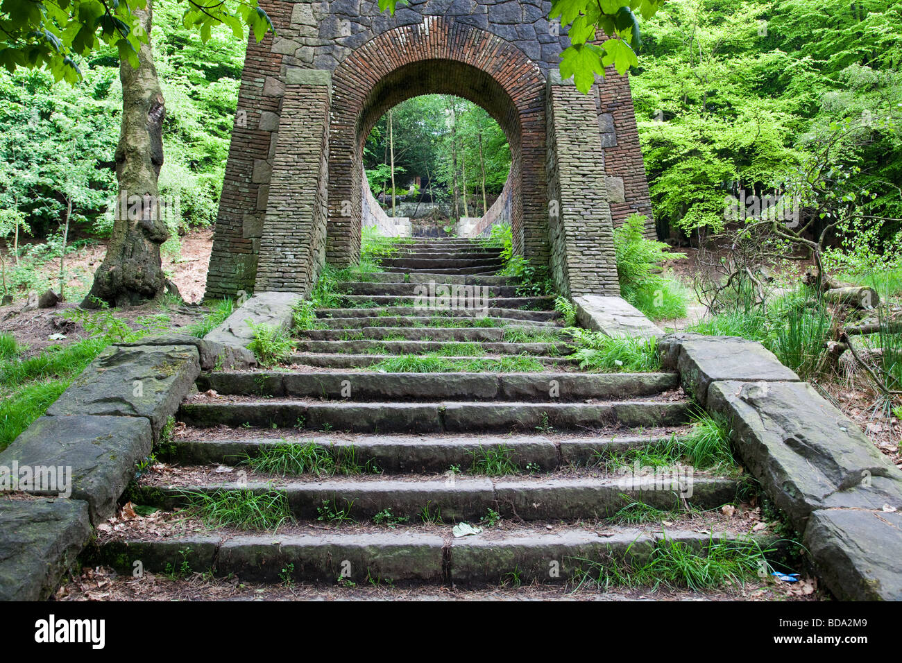 Steps leading up seven hi-res stock photography and images - Alamy