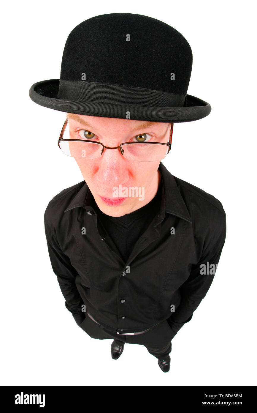 Young arrogant man black hi-res stock photography and images - Alamy