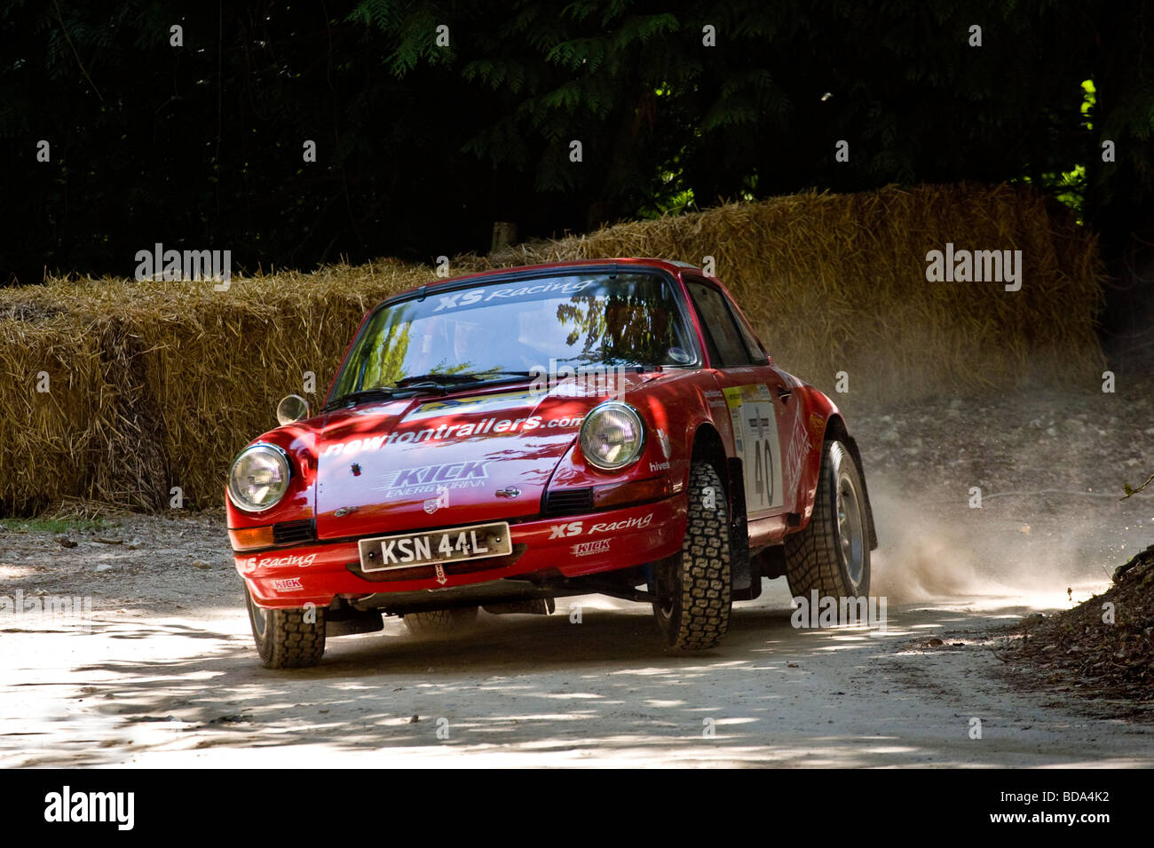 1973 Porsche 911 RS on the rally stage at the Goodwood Festival of ...
