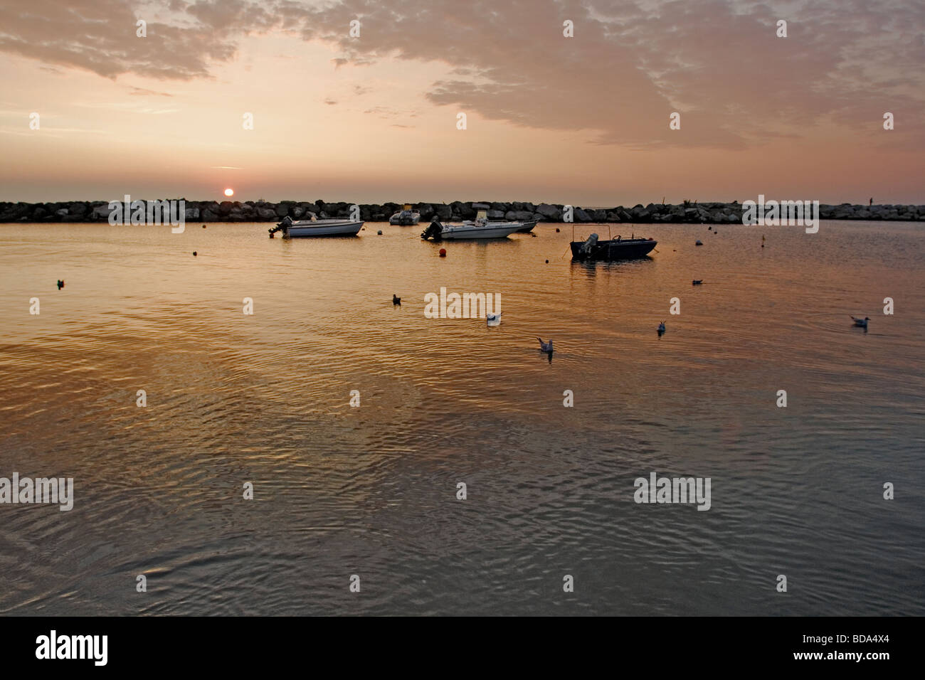 Dawn fishing boat hi-res stock photography and images - Alamy