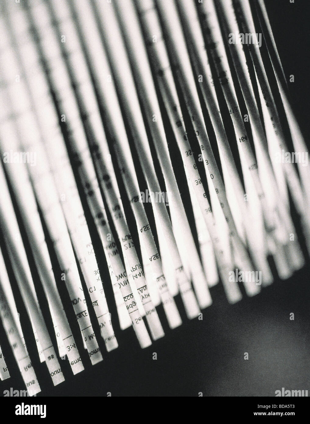 shredded documents top secret destroyed shredder Stock Photo - Alamy