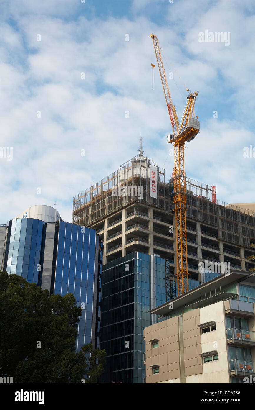Development and construction of a new skyscraper in Perth, Western ...