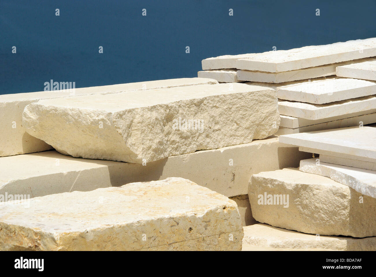 Marmor Block marble quarry 09 Stock Photo - Alamy
