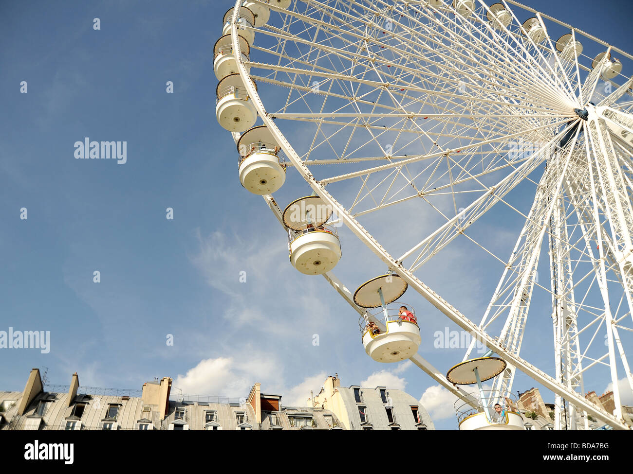 panoramic wheel in Paris Stock Photo - Alamy