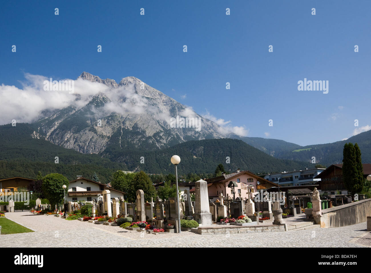 Saints Peter and Paul Catholic Churchyard in Telfs, Innsbruck Land ...
