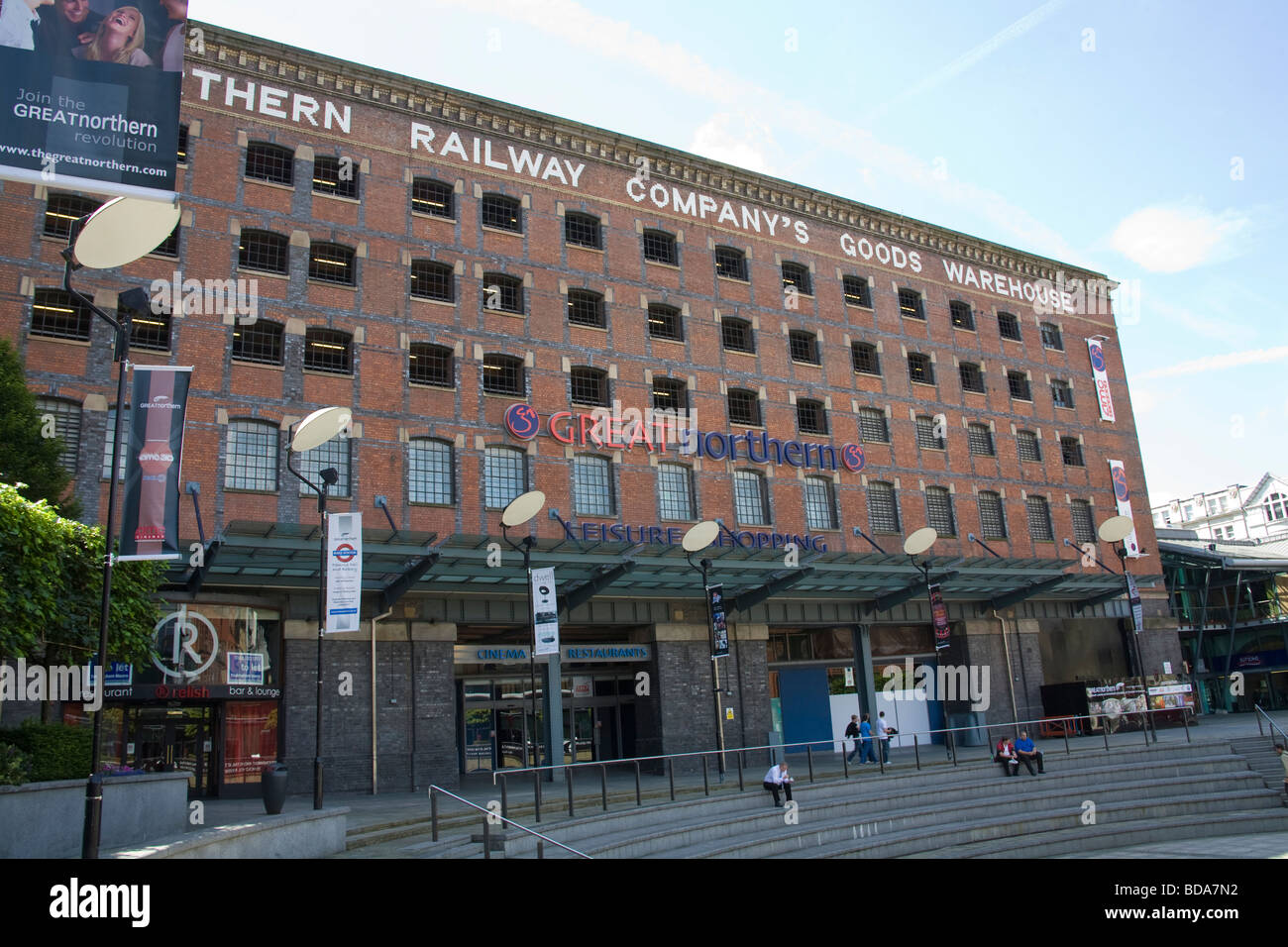 Great northern warehouse manchester england hi-res stock photography ...