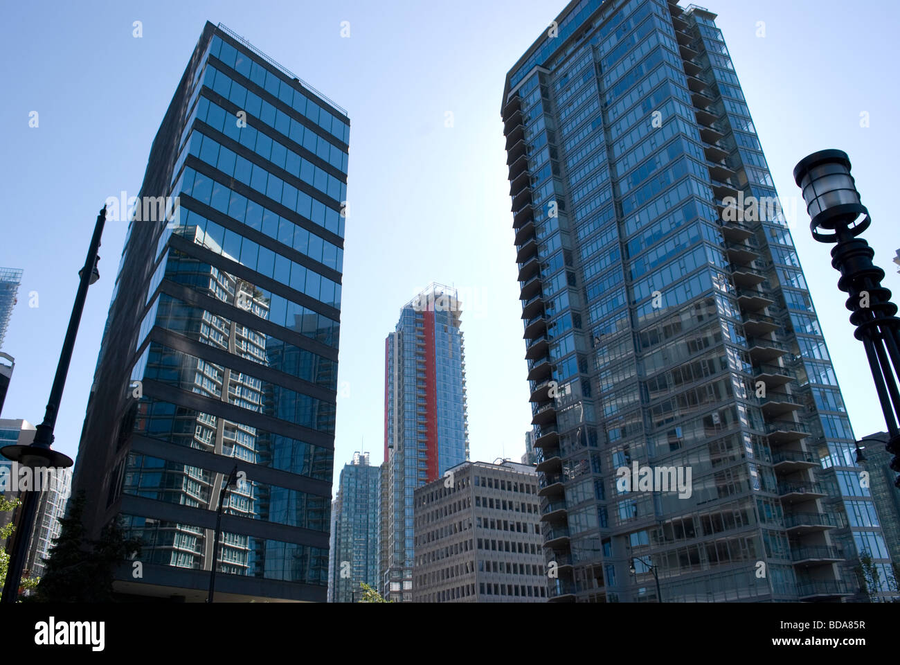 Skyscrapers vancouver hi-res stock photography and images - Alamy