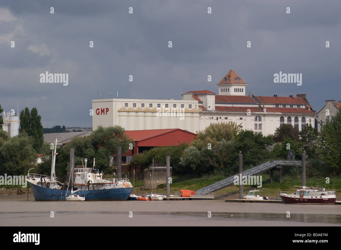 Gmp flourmill quai de queyries hi-res stock photography and images - Alamy