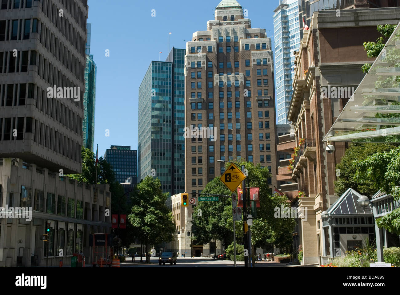 Buildings in downtown Vancouver, Canada Stock Photo - Alamy