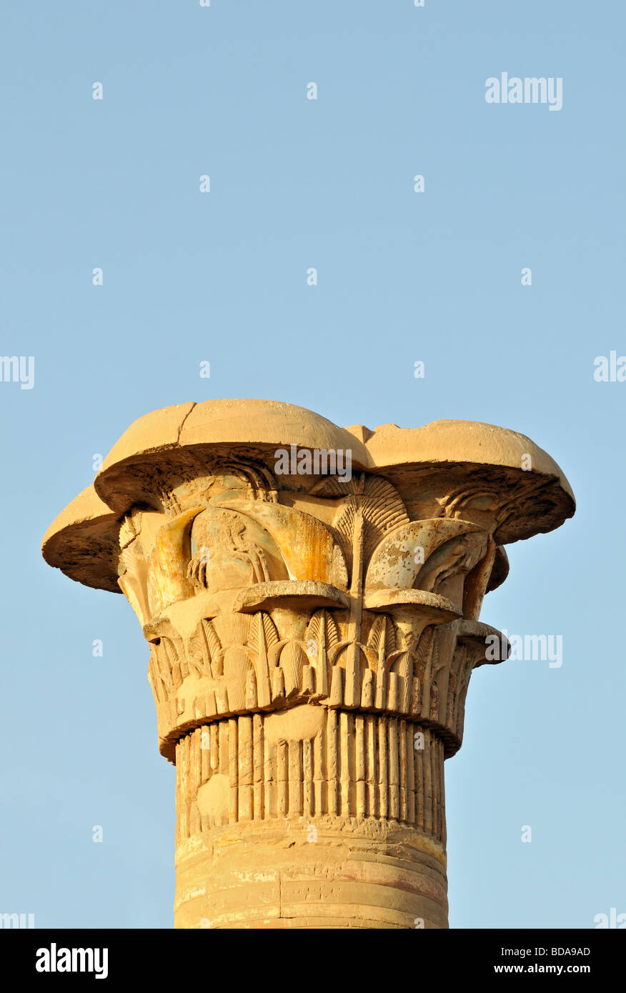 Campaniform column egypt hi-res stock photography and images - Alamy