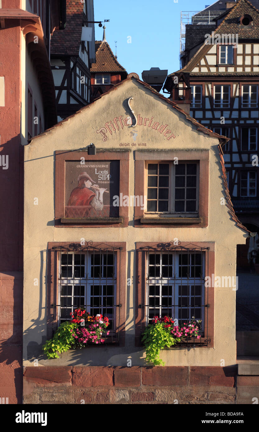 Alsatian Winstub at Strasbourg Alsace France Stock Photo - Alamy