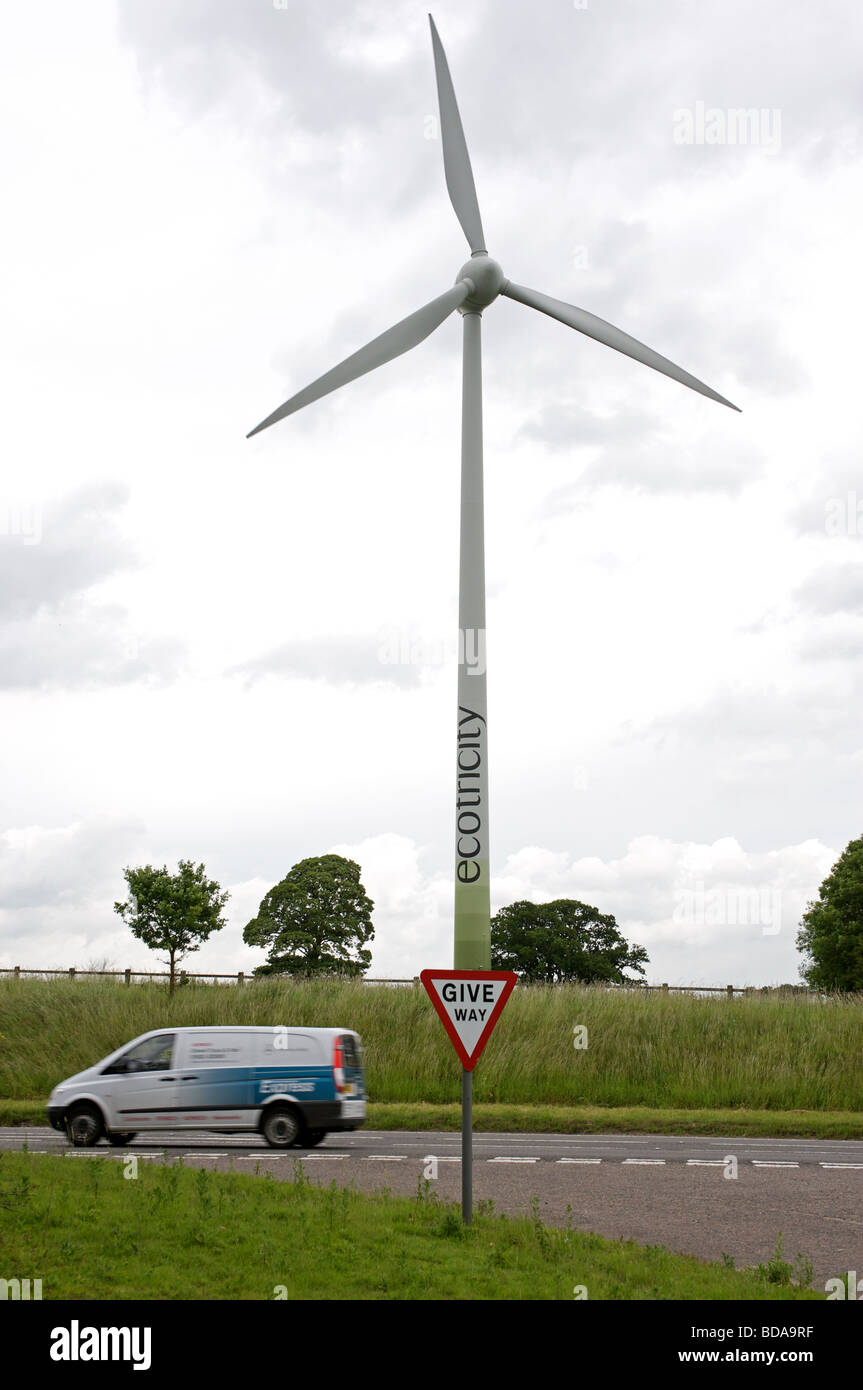 Wind turbine, Norfolk, UK Stock Photo - Alamy