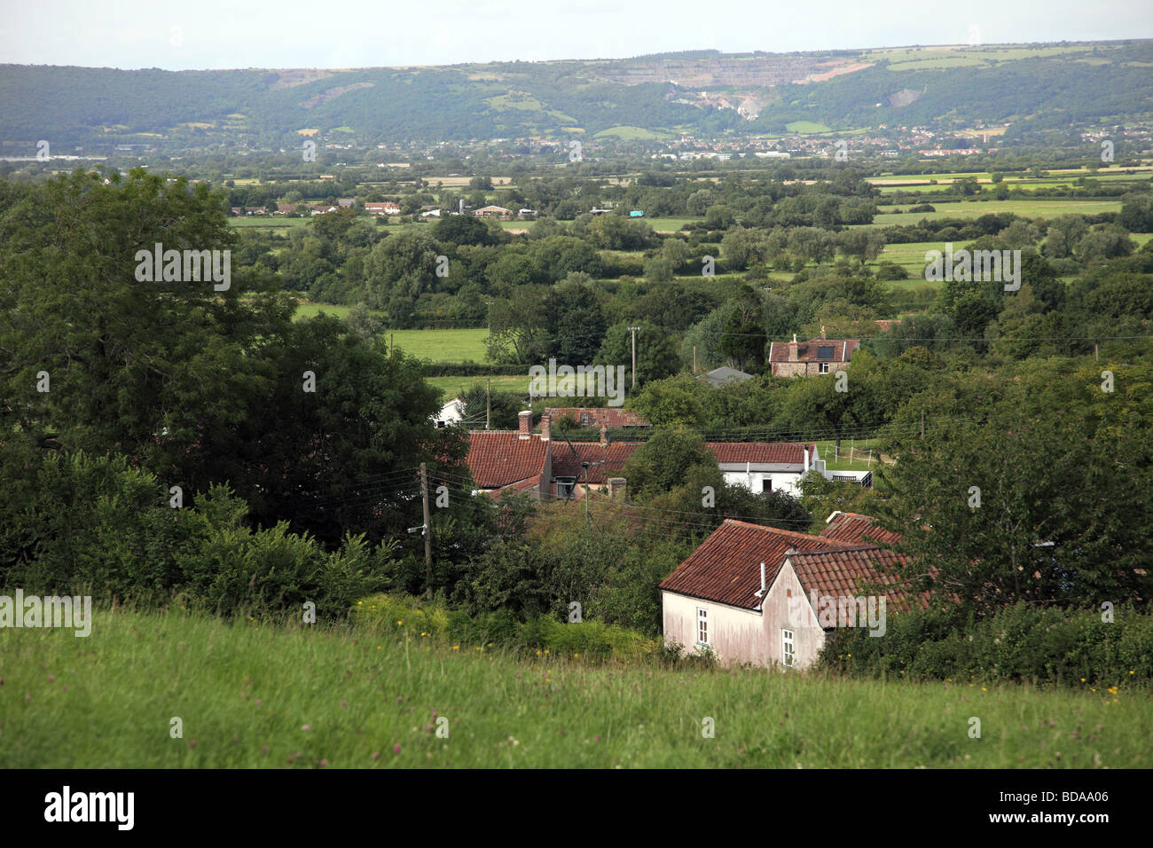 The Cheddar Valley from Stock Photo - Alamy