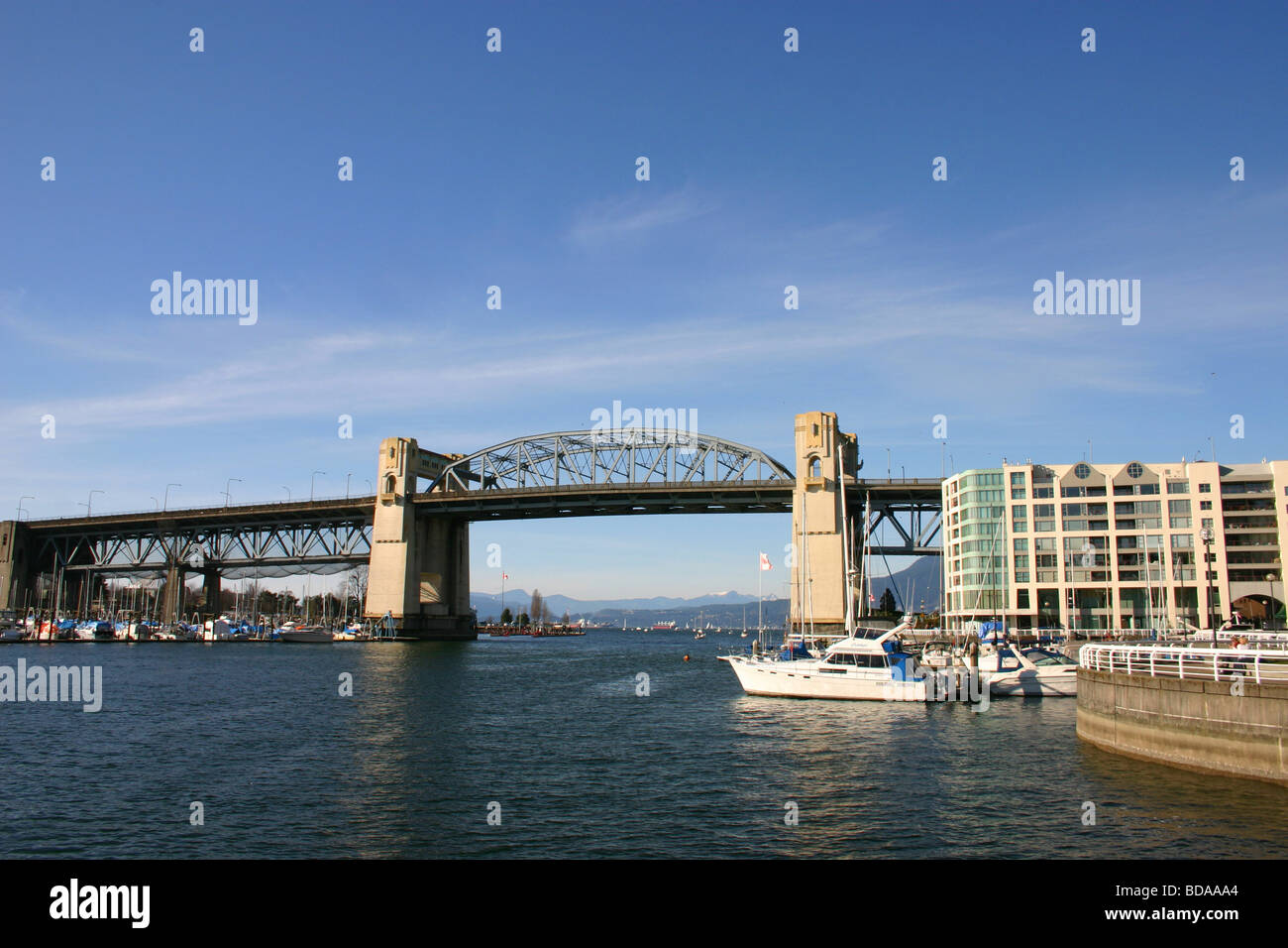Burrard Street Bridge, a Vancouver landmark Stock Photo - Alamy
