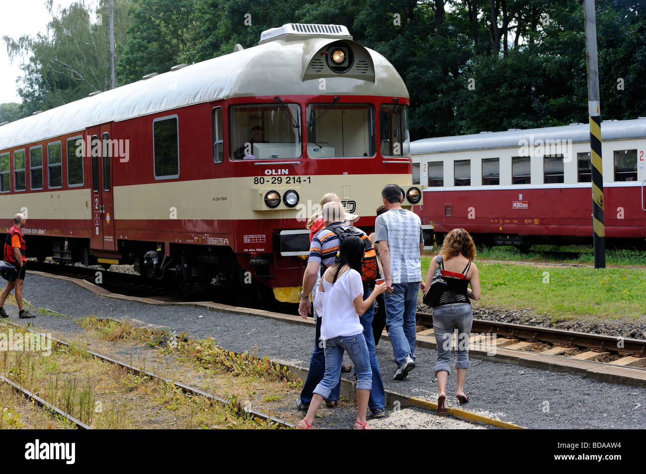 Czech railways Czech Republic Stock Photo - Alamy