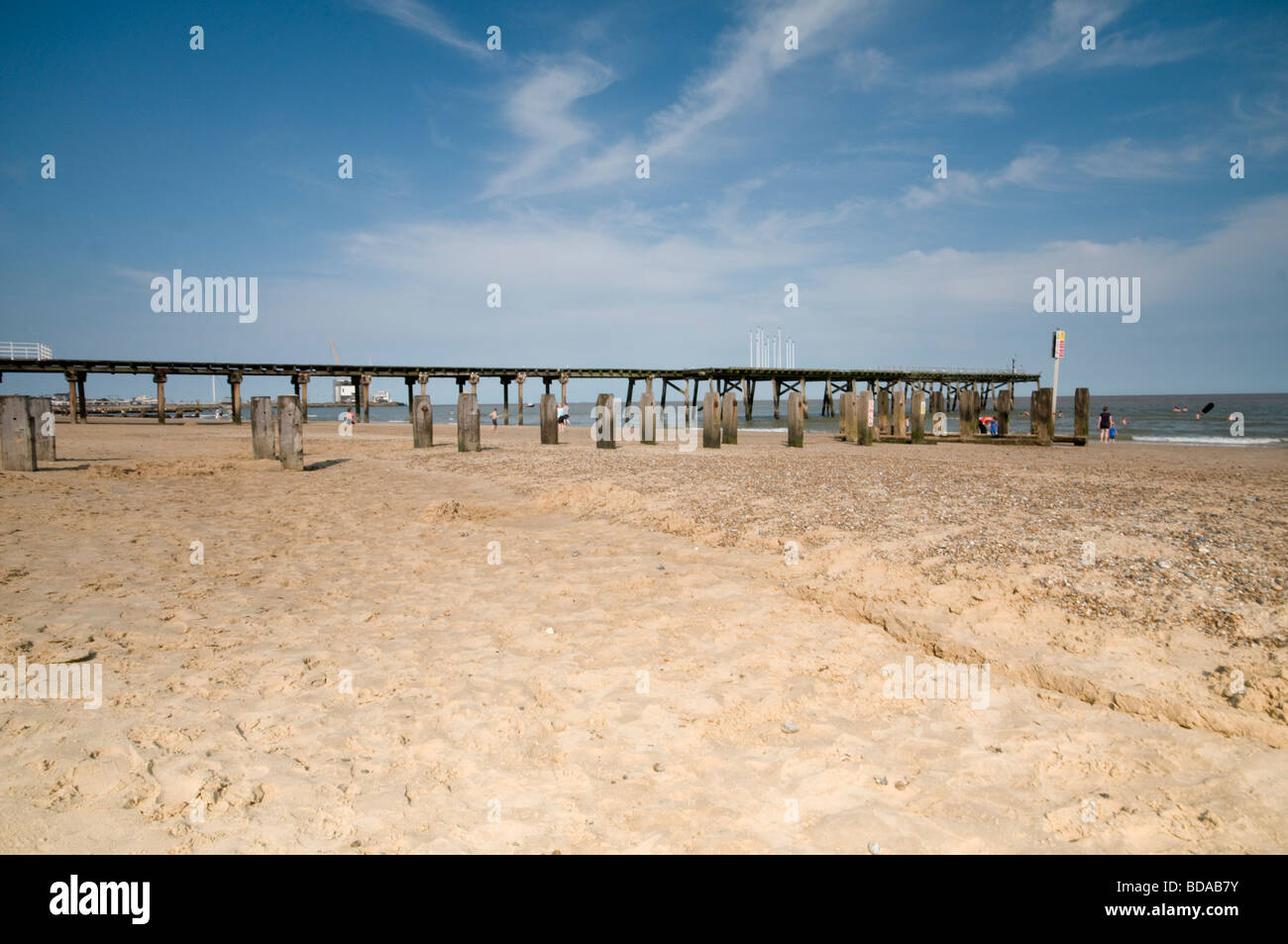 Claremont pier lowestoft beach suffolk hi-res stock photography and ...