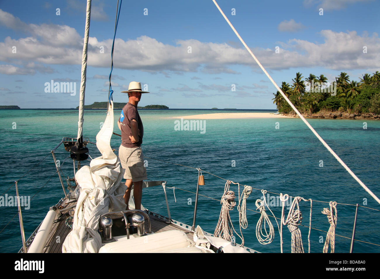 Anchorage in Vavau archipelago Tonga Stock Photo - Alamy