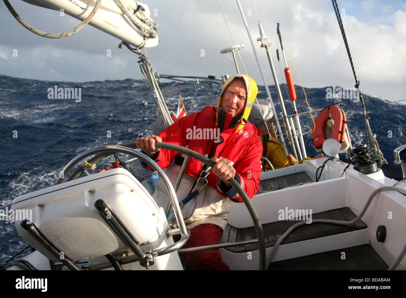 Sailing off the British Isles Stock Photo - Alamy