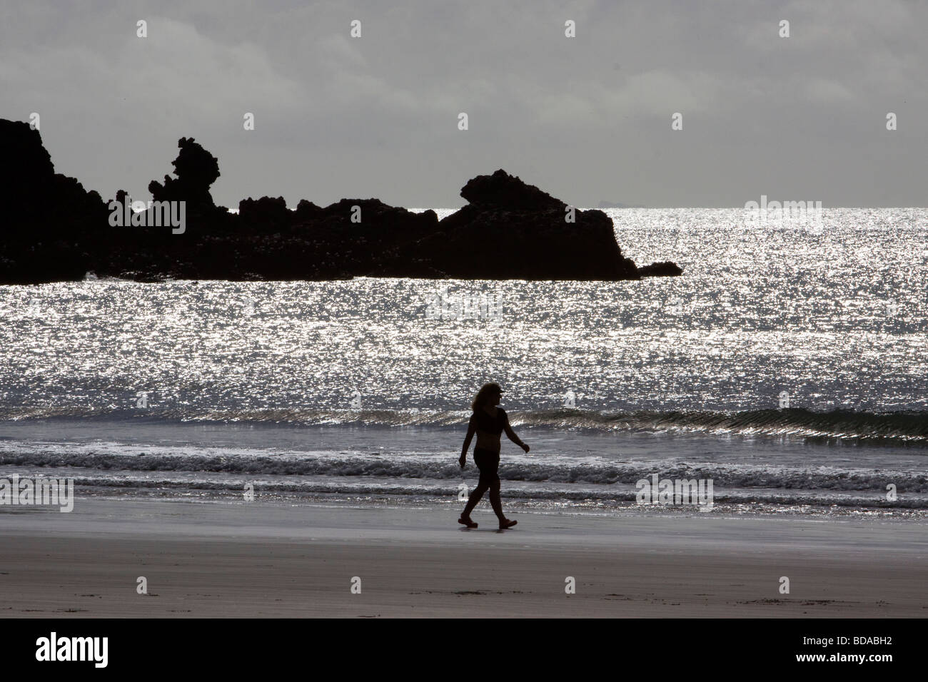 Beach exercise walk hi-res stock photography and images - Alamy