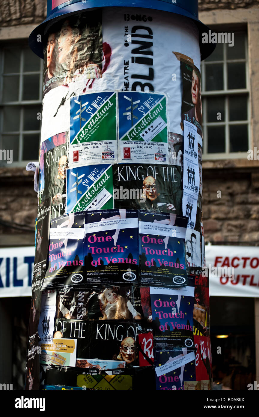 Fringe edinburgh poster hi-res stock photography and images - Alamy